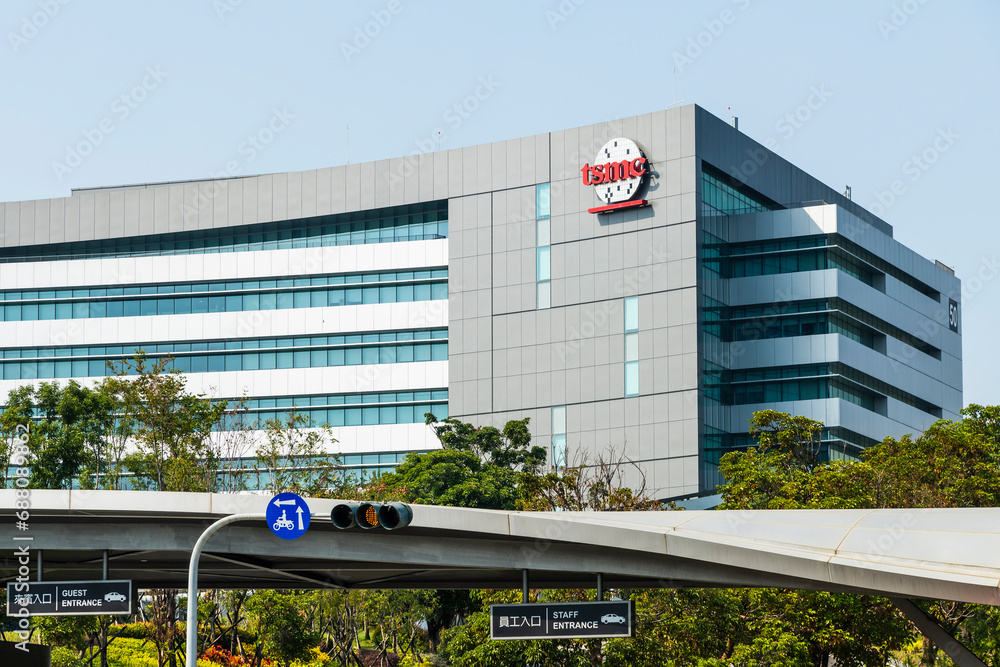 Tainan, Taiwan- November 15, 2023: Taiwan Semiconductor Manufacturing ...