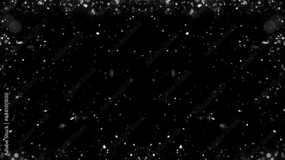 Dust particles overlay floating Glittering Particles transparent background with alpha channel ...