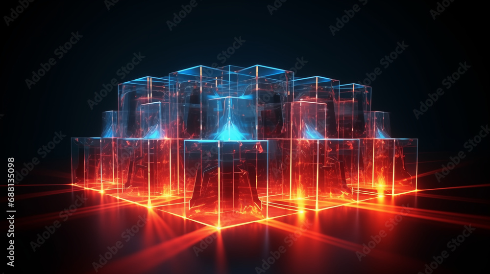 Quantum Information Processing Concept Quantum Computing For Powerful Data Elaboration Central