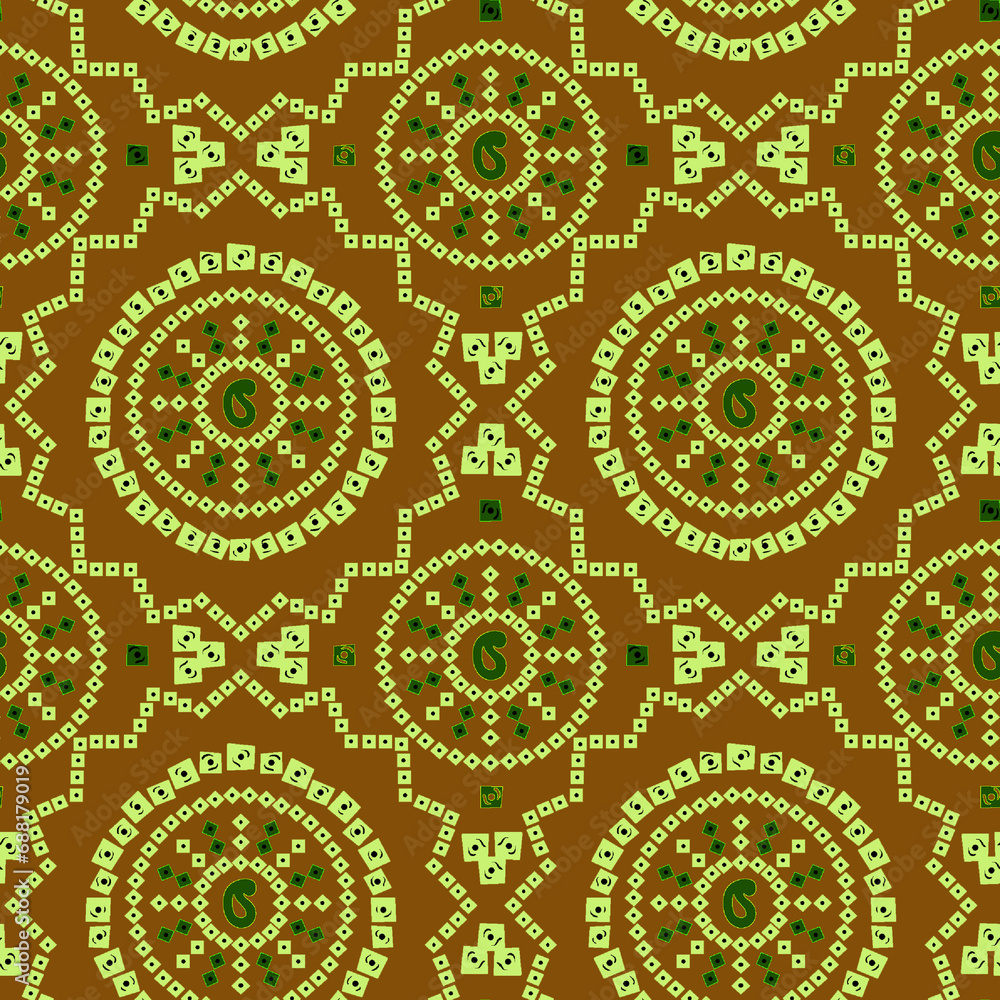 beautiful and colorful seamless pattern illustration all over repeat ...