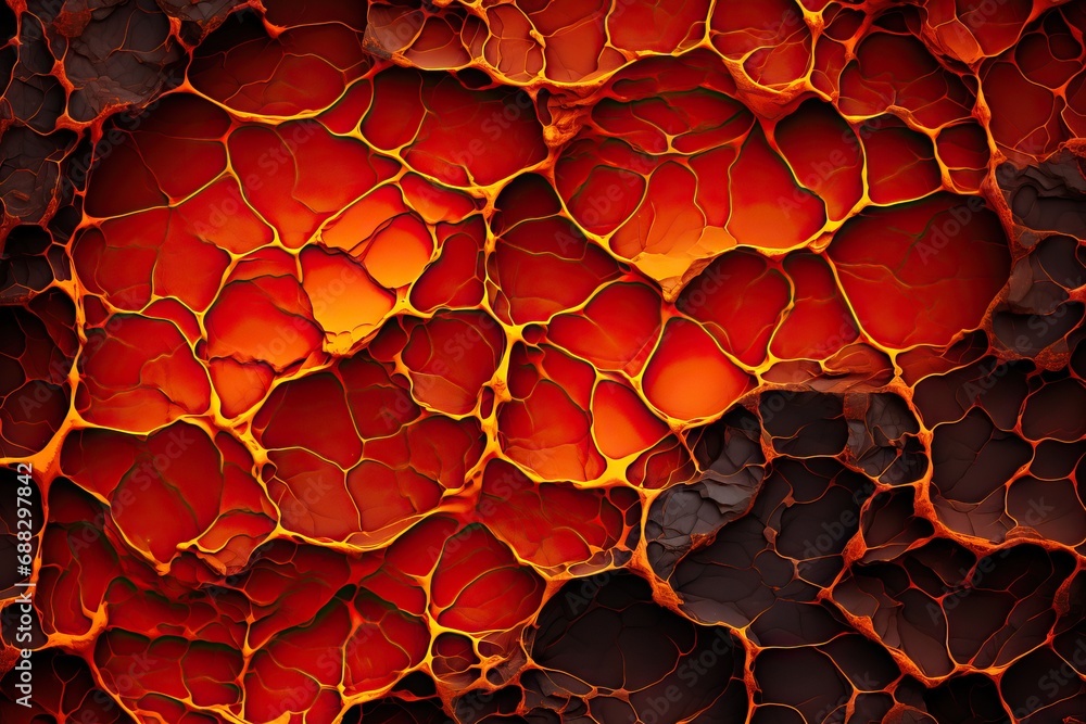 background texture lava red bedrock black burn burnt fractured crust ...