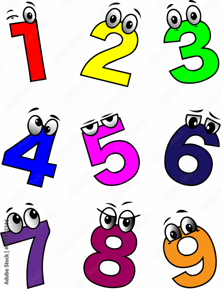 numbers set,numbers,number, numbers, symbol, sign, set, vector, icon ...