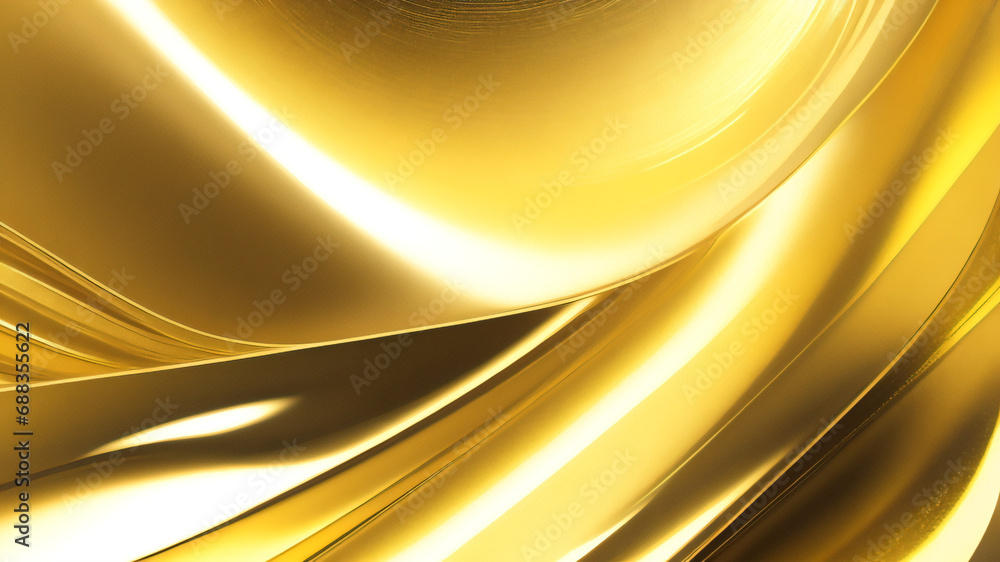 Details of golden texture background. Gold color painted on cement wall ...