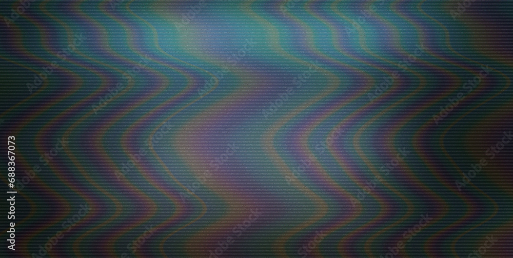 Glitched flickering background, exhibiting distortion, noise, and ...