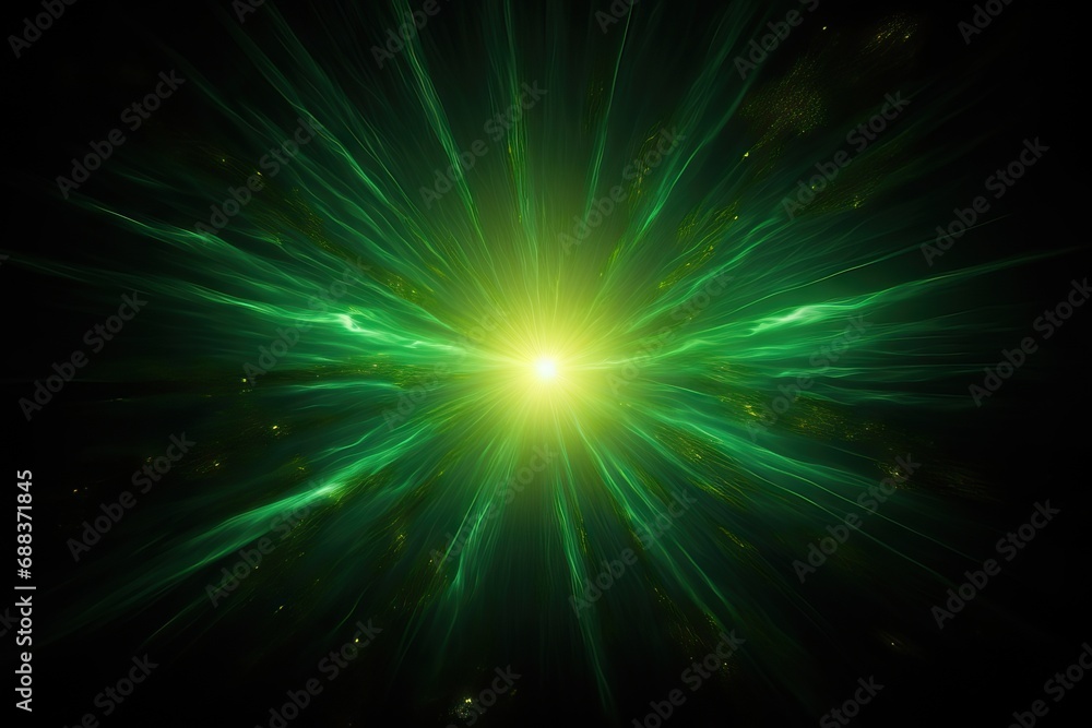 background black green burst Star flash blast explosion flare nova ...