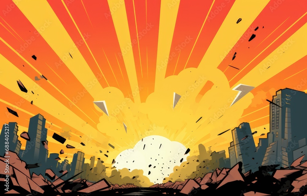 comic book background vintage pop art superhero background for comics ...