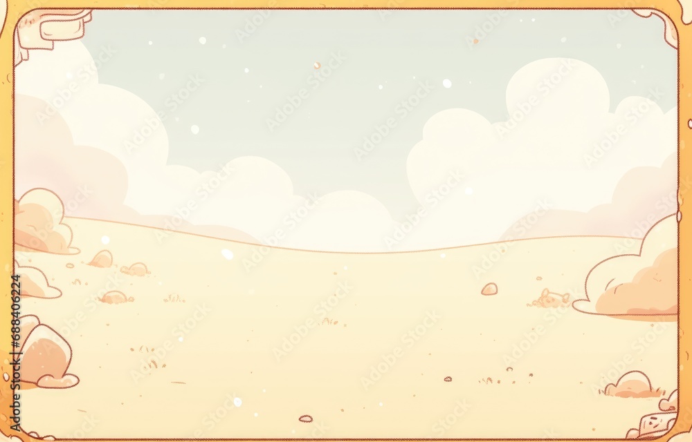 Color abstract cartoon background or children playground banner design ...