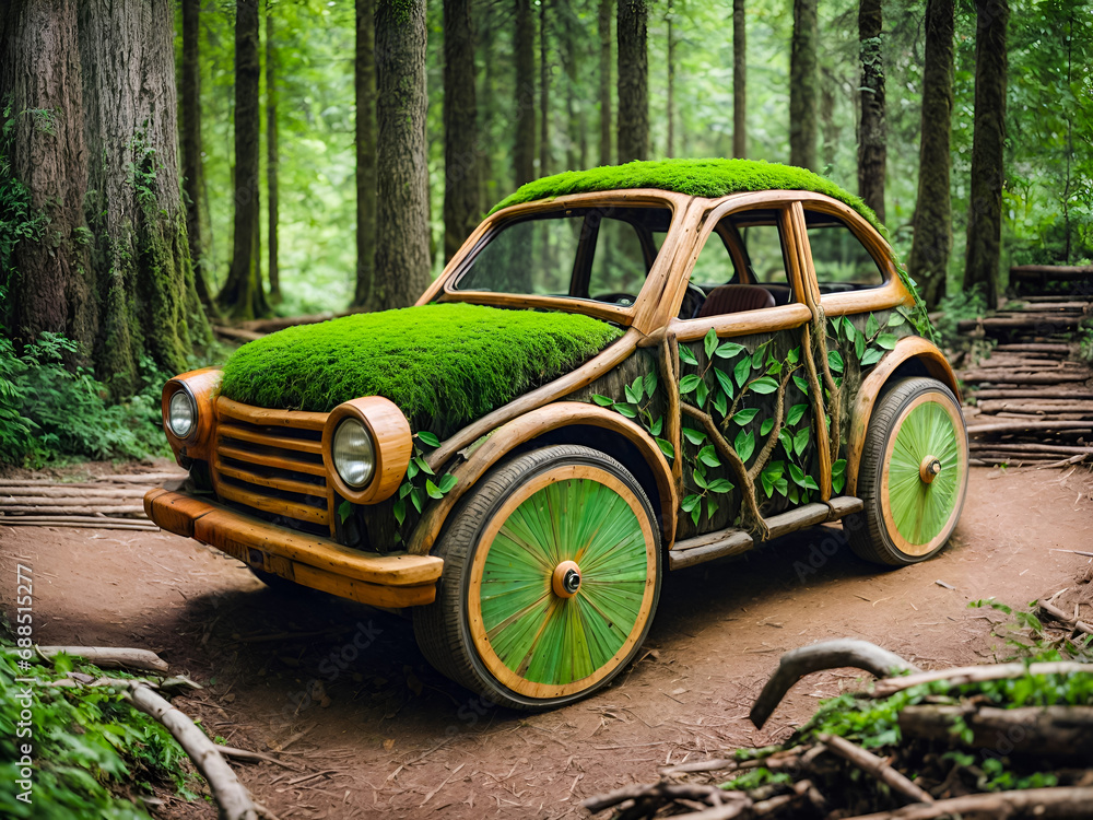 A car that represents a true fusion of nature and innovation, uniquely ...