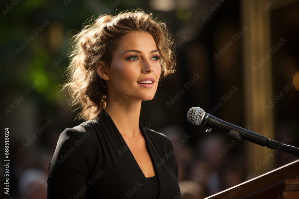 Inspirational award winner delivers empowering speech to colleagues ...