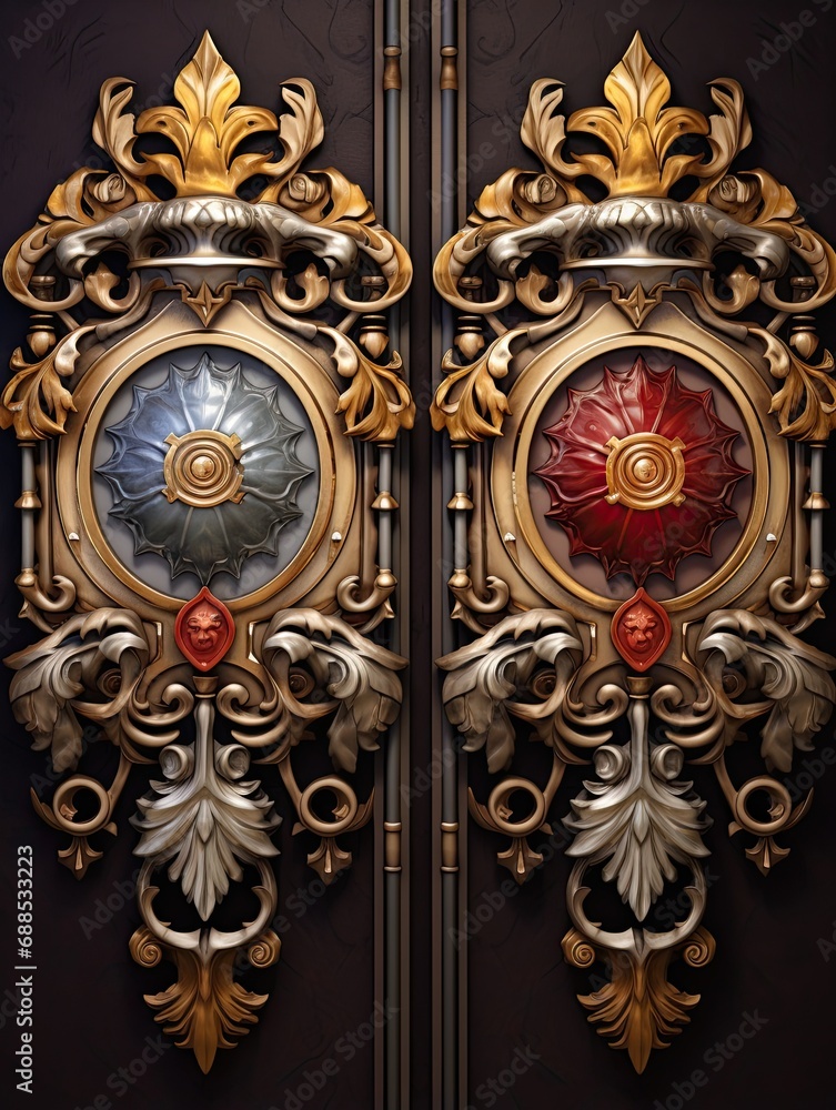 Heraldic Wall Art: Medieval Coats of Arms, Shields & Family Crests ...