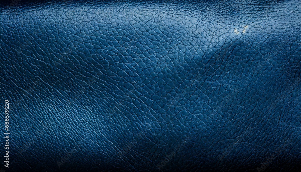 dark blue genuine leather texture background for vintage classic ...