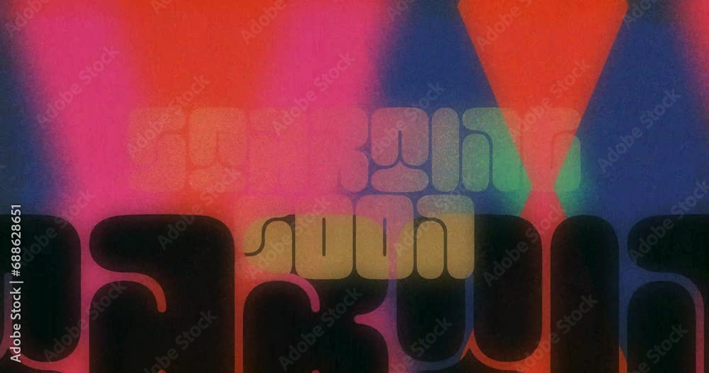 Starting Soon Retro-futuristic Stream Screen - 4k seamless looping ...