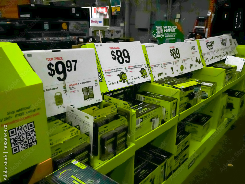RYOBI tool bundles on sale at hardware store home improvement store ...