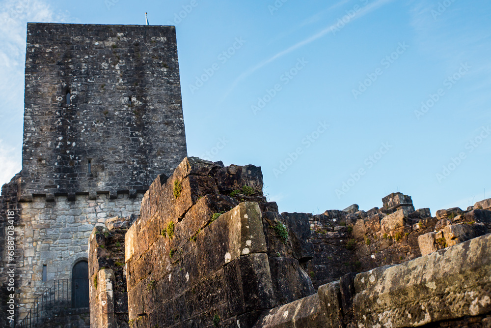 Mugdock Castle. Scotland. U.K. was the stronghold of the Clan Graham ...