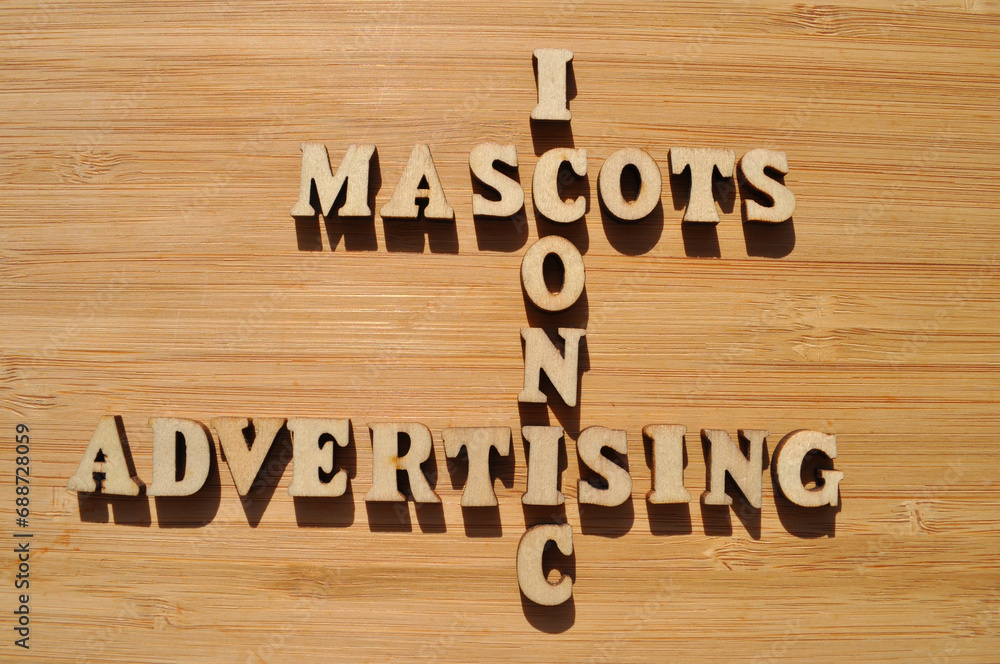 Poster Iconic, Mascots, Advertising, words as banner headline – Wall ...