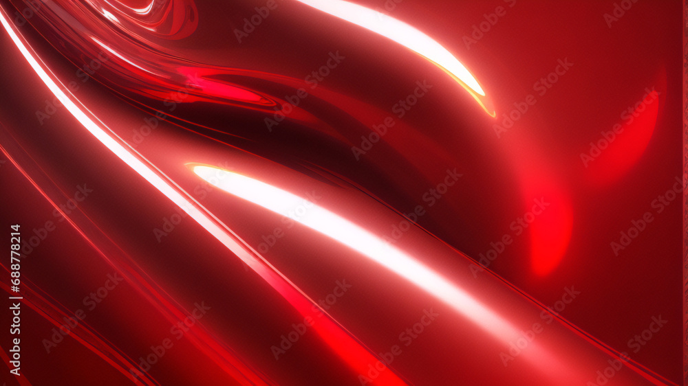 Shiny red foil abstract texture background. Grunge metal texture ...