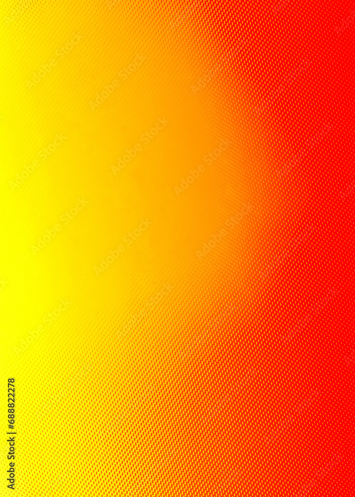 Yellow and red mixed vertical background. Empty backdrop illustration ...