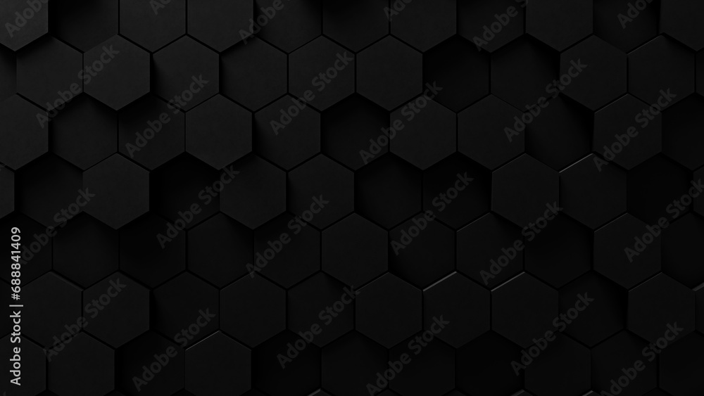 3d black abstract dark color background backdrop wall made of black ...