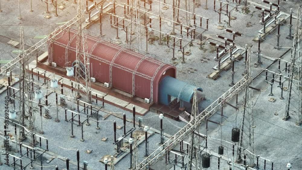 These substations house transformers, switchgear, and circuit breakers ...