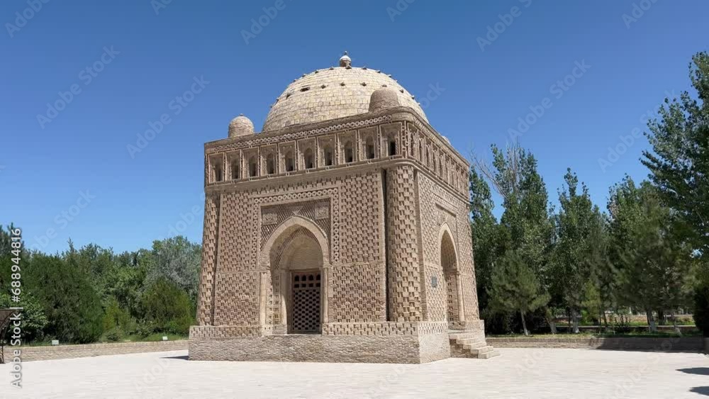Ismail Samani Mausoleum: 4K Showcase of Bukhara's Architectural Gem ...