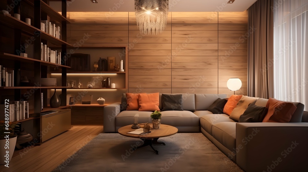 contemporary apartment home interior design background concept cosy ...