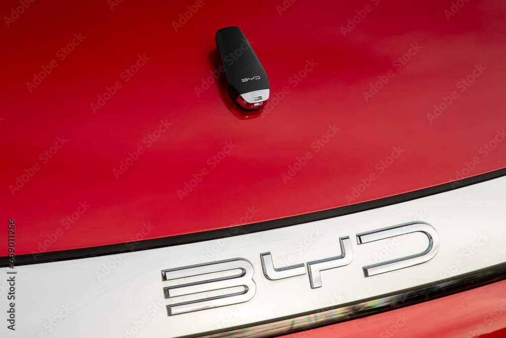 BYD Atto 3 is a battery electric compact crossover SUV manufactured by ...