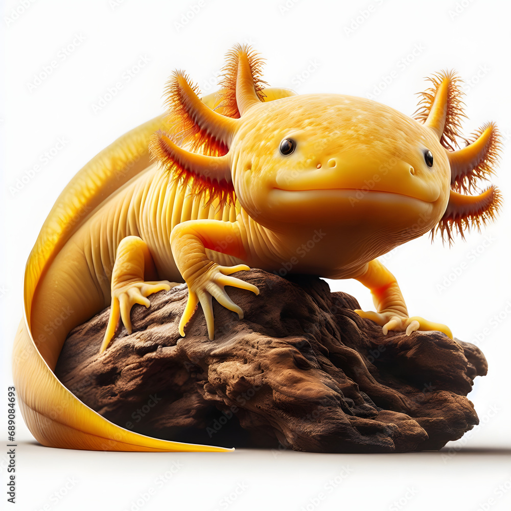 Ajolote, Ambystoma mexicanum, anfibio, neoténico, méxico, Xochimilco ...