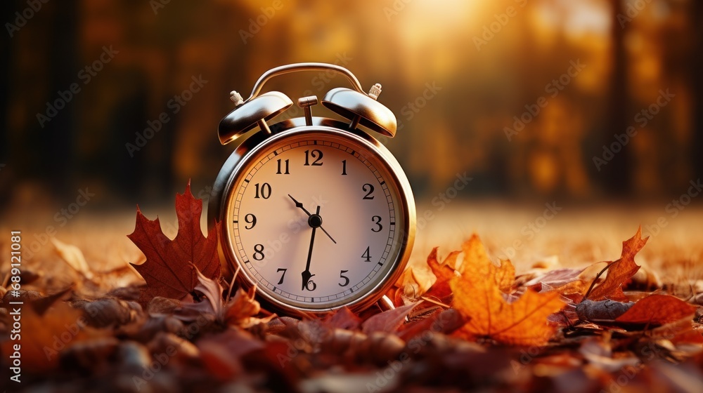 Concept, daylight saving time. Sommer time, winter time, changeover ...