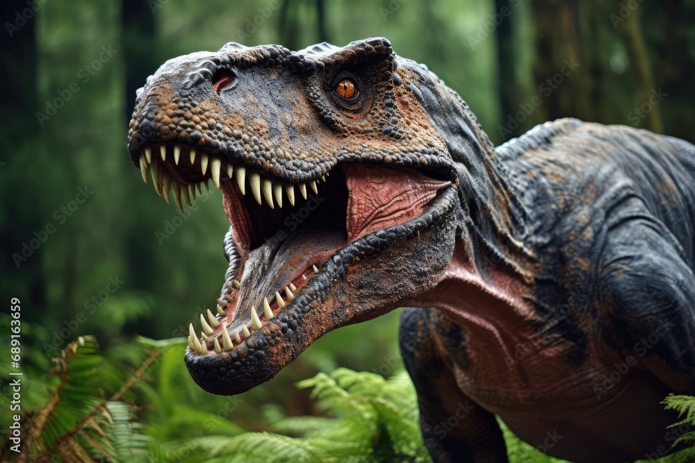 Also Known As T Rex, The Terrifying Carnivorous Dinosaur. Сoncept Ancient Predators, Dinosaur ...