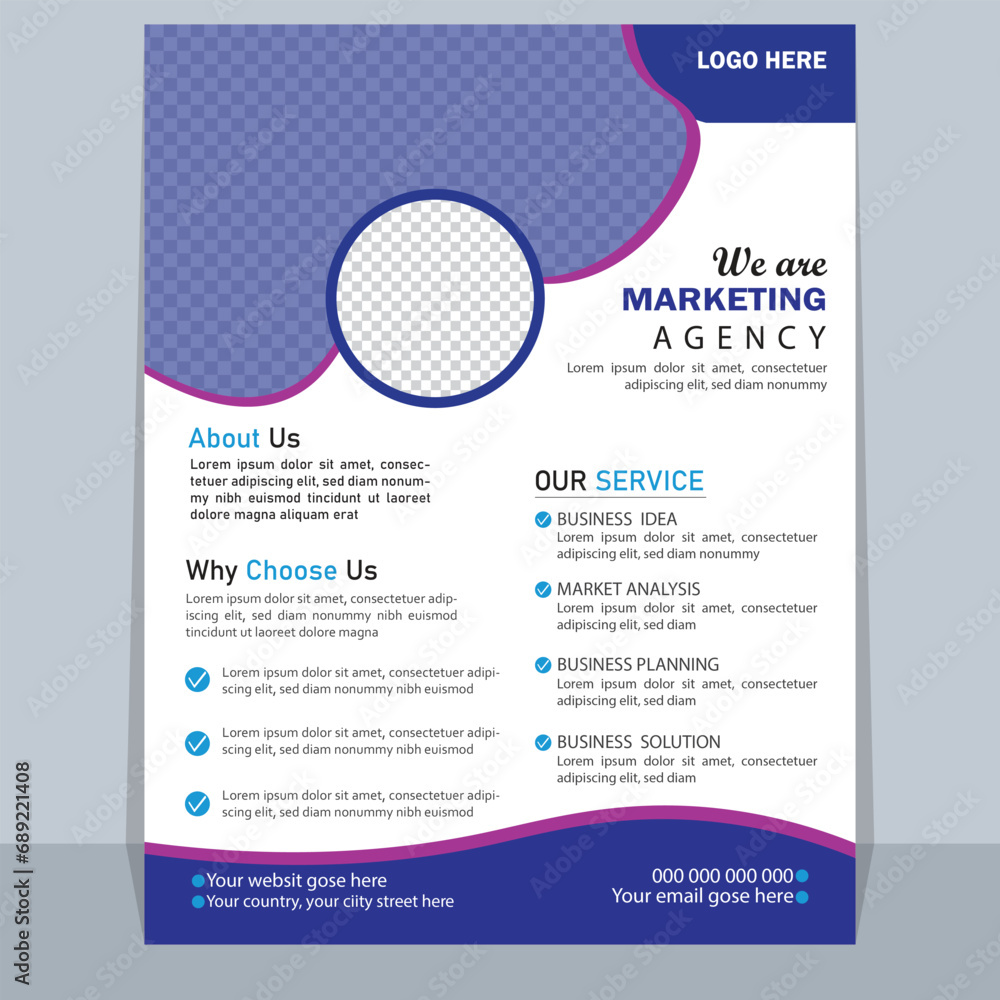 Modern Corporate Business Flyer Design 2024. Corporate flyer design ...