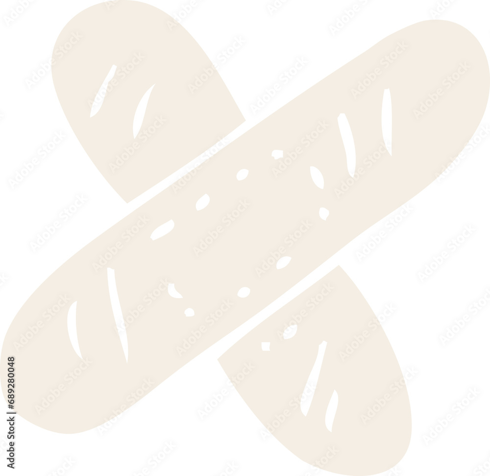 cartoon doodle medical sticking plaster Stock Illustration | Adobe Stock