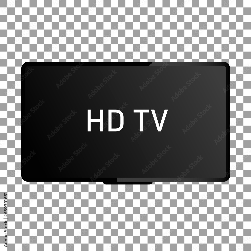 4k tv screen vector. LCD or LED tv screen,LCD Television TV Screen ...