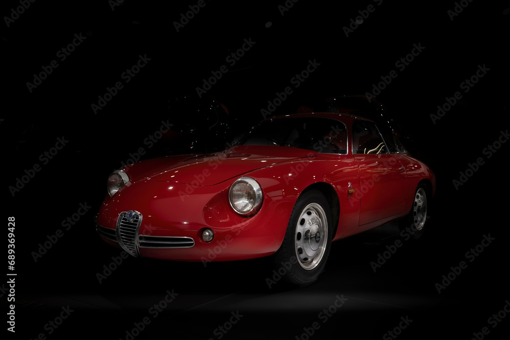 Arese, Italy - jul 1 2022 : Alfa Romeo 158 race car at the historic ...