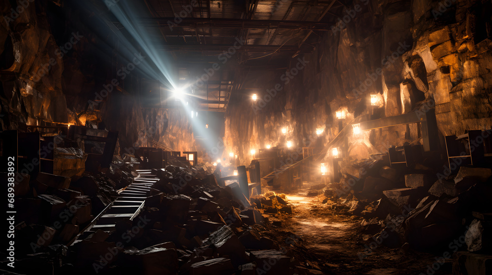 underground cave, cave exploring, old mine, mining, minib cave basement ...