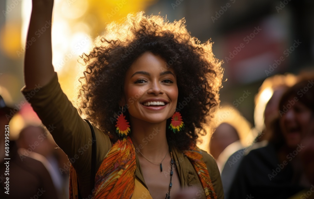 Confident woman. Celebrating women's history month: a tribute to ...