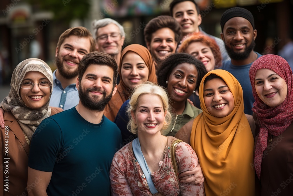 Experience the vibrant tapestry of cultures coming together as a ...