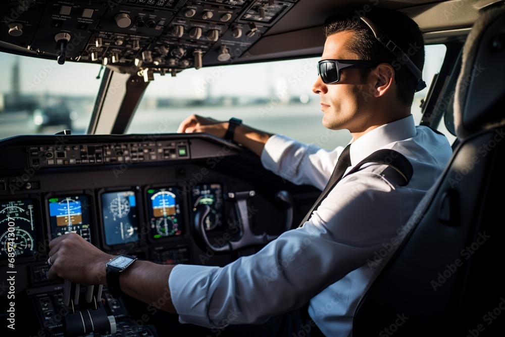 Step into the cockpit and witness the unwavering dedication of a ...