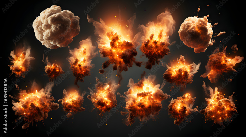Big explosion effects, realistic explosions boom, realistic fire ...