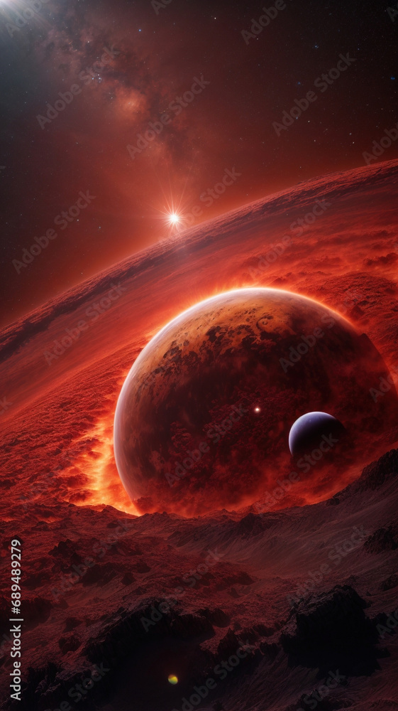 space, spaceship, the sun, the moon, earth, mars, rocket, astronaut ...