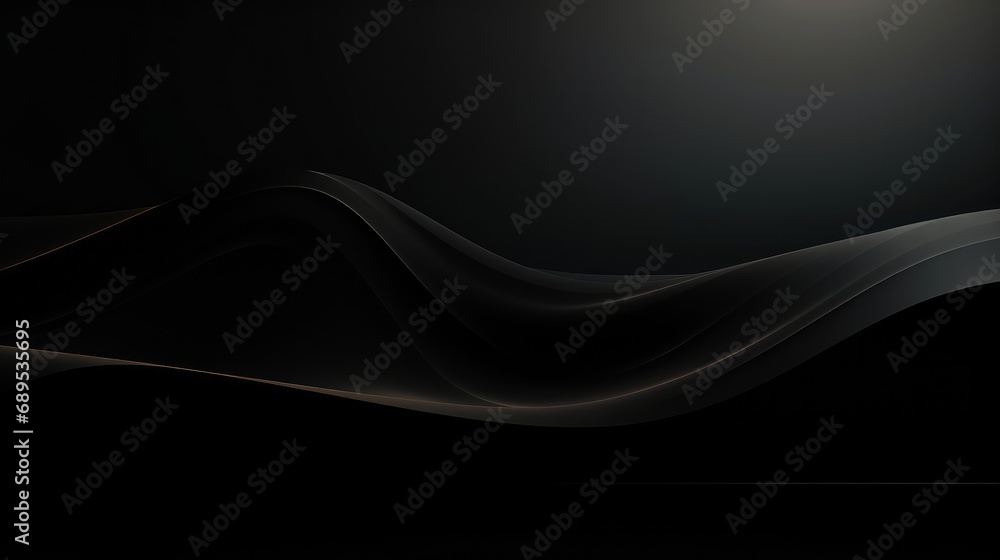 Minimalist solid black background, bold and powerful, for impactful ...