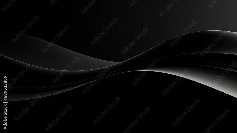 Minimalist solid black background, bold and powerful, for impactful ...
