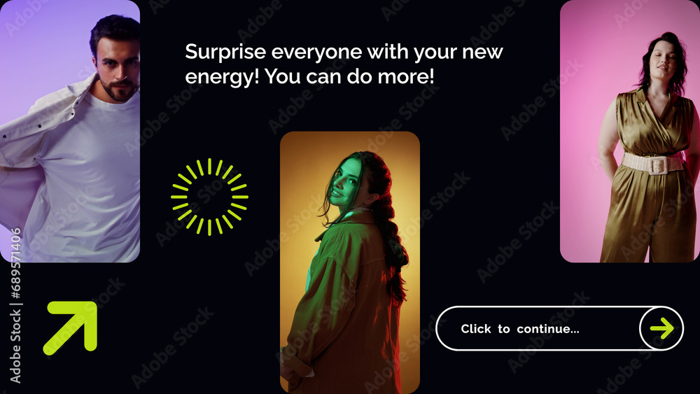 Multiframe Stylish Modern Opener template contains 24 placeholders, 9 ...