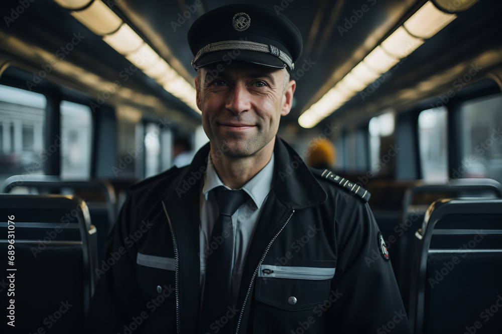 A glimpse into the daily routine of a train conductor, showcasing the ...