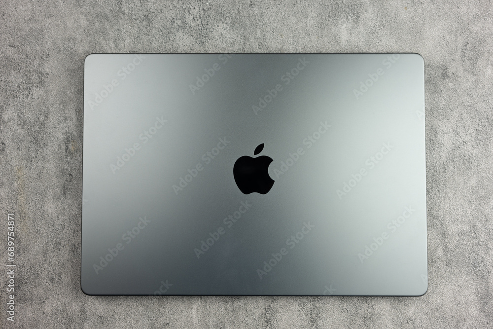 Bangkok, Thailand - December 5, 2023 : New MacBook Pro in 2023, Apple ...