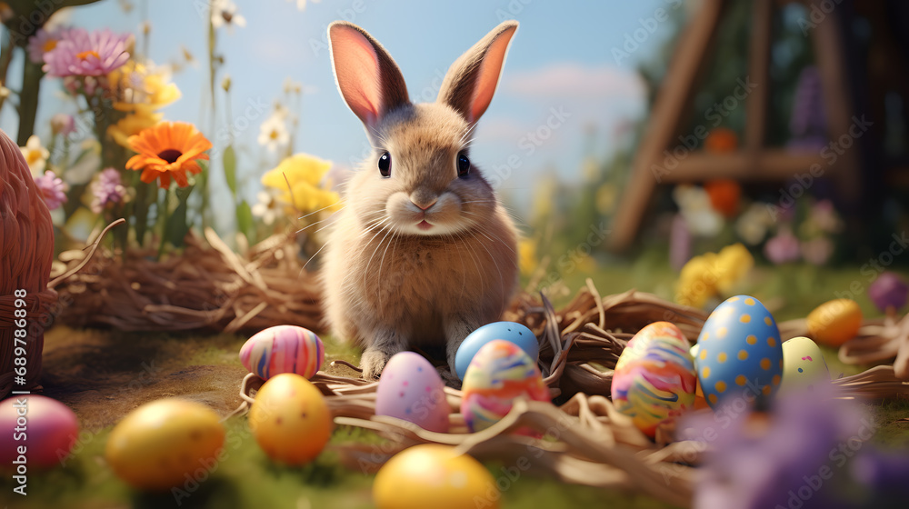 Easter day of rest It was a time when the rabbit was a very important ...