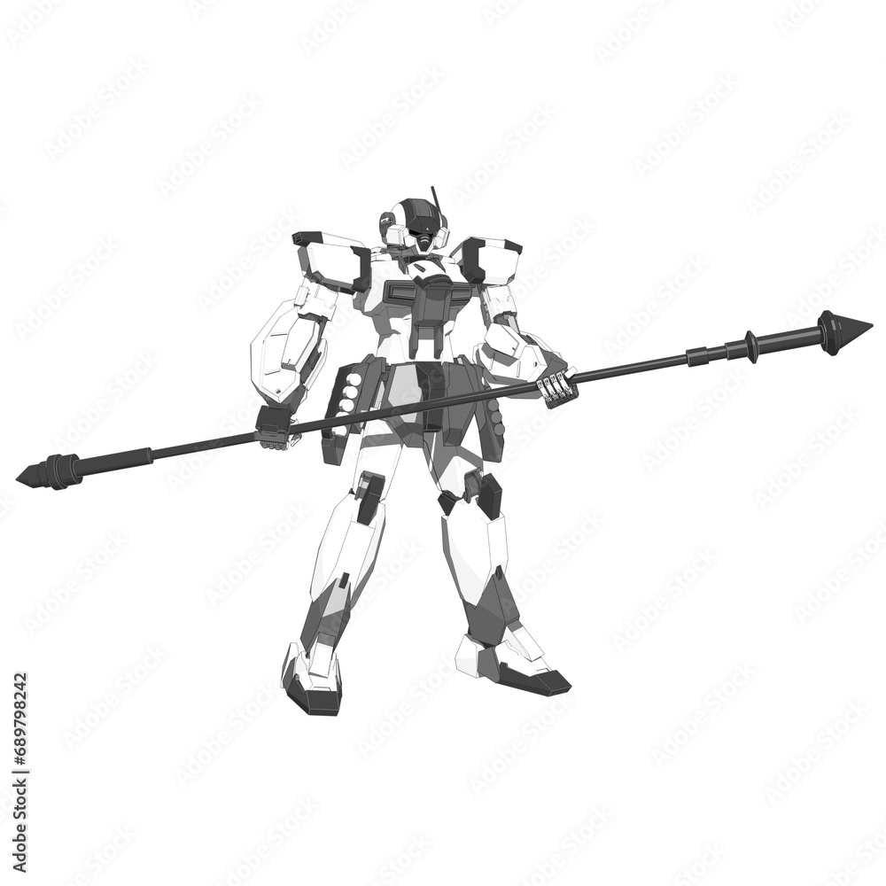 Spartan Engineering Stryker Defender Class Mobile Suit Design with ...