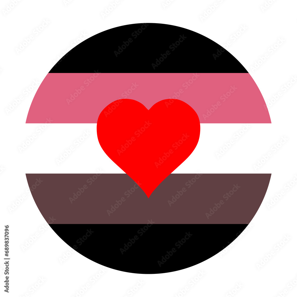 Fat fetish flag pride vector illustration isolated. Represent sexual ...