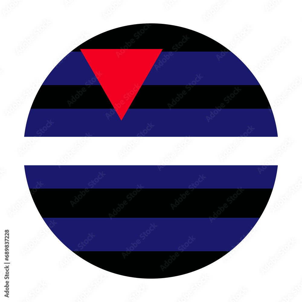 Leather queer pride flag vector illustration. LGBTQ+ community. Fetish ...