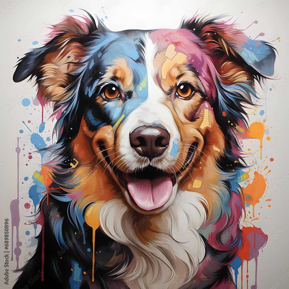 Assorted Dog Clipart in Color Splash, Dogs Clipart, Dog Clipart, Dogs ...