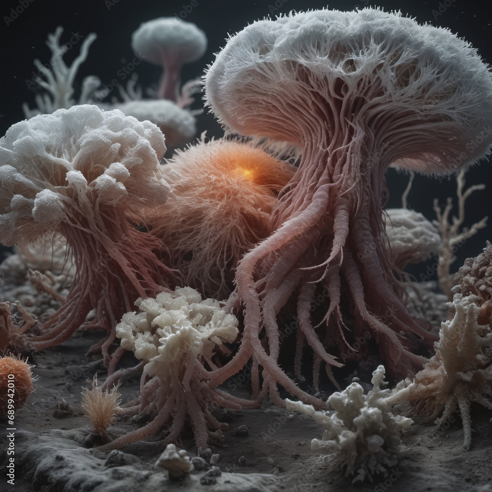 Archaea or archaebacteria detailed anatomical. Labeled educational ...